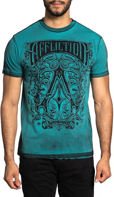 Affliction Camisetas masculinas Affliction Clothing Core Classic Mens ...
