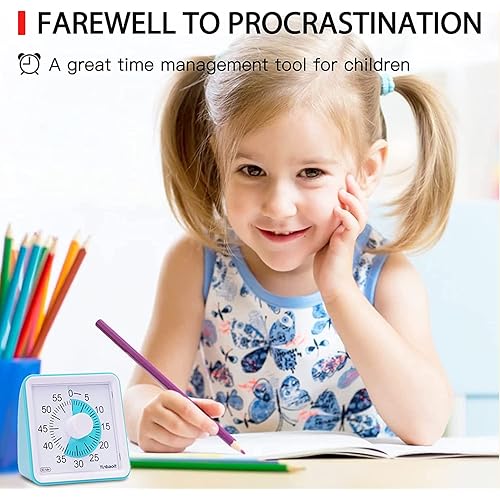 Snapklik.com : Yunbaoit Visual Analog Timer,Countdown Clock,No Loud ...