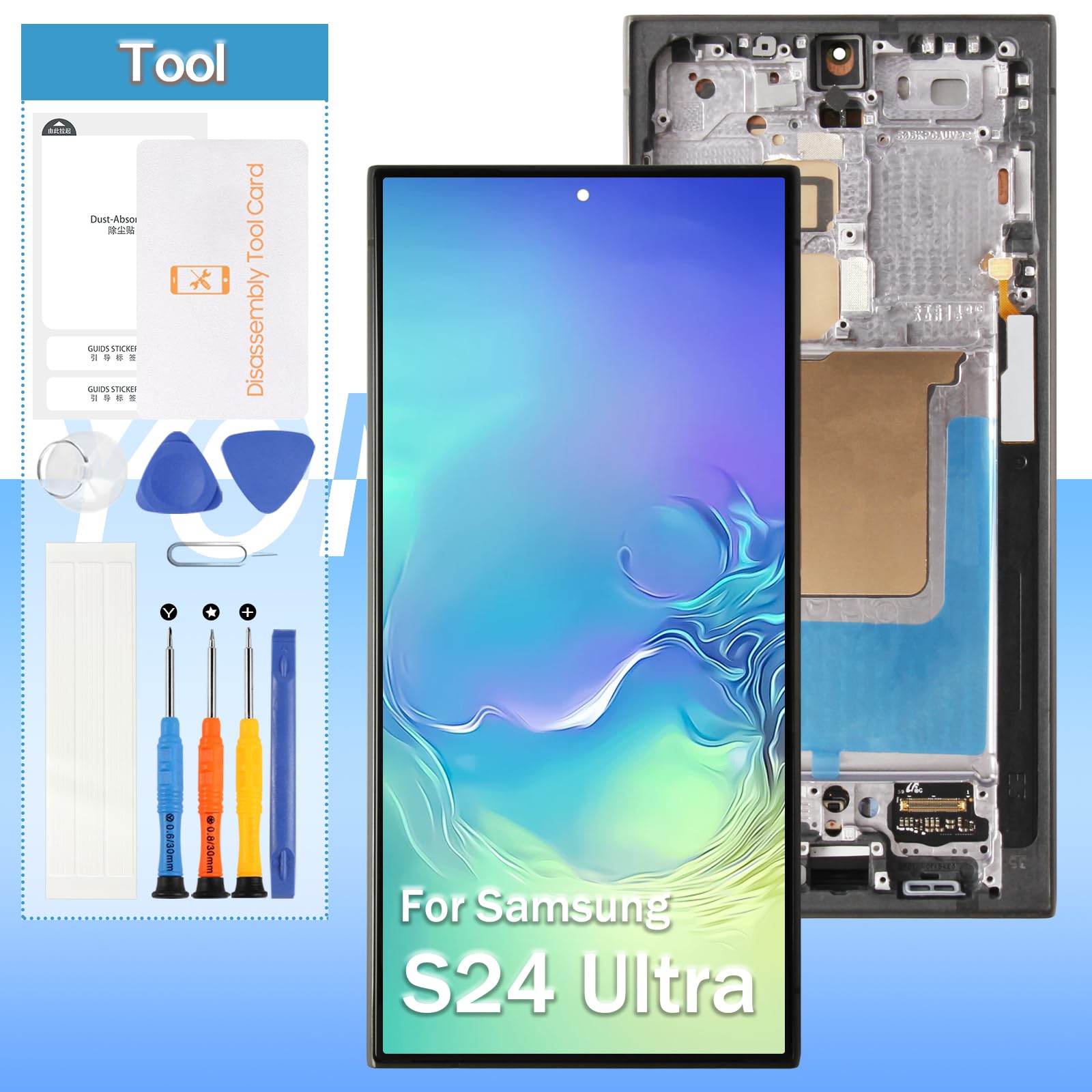 Amazon.com: [for US Version] Screen Replacement for Samsung Galaxy S24 ...