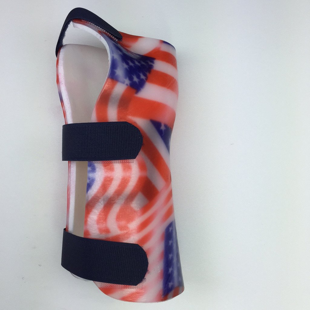 Amazon.com: Top Enterprises RWS-SMLT-FLG Rigid Wrist Splint flag small ...