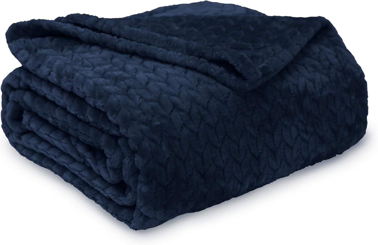 Better Homes & Garden Velvet Plush Oversized Throw, Indigo Blue : Buy ...
