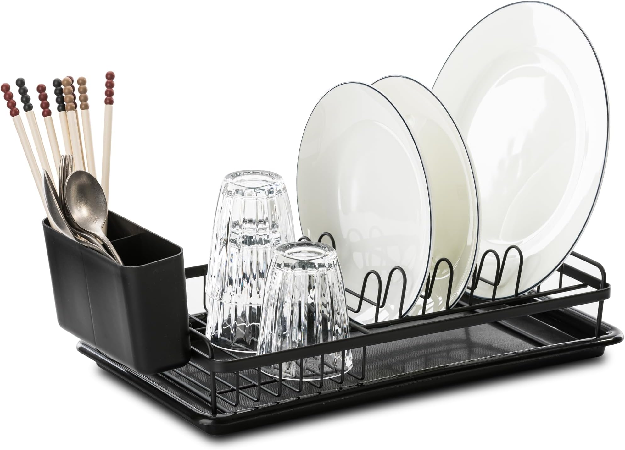 Brabantia Compact Sink Side Scolapiatti Compatto, Alluminio, Dark Grey ...