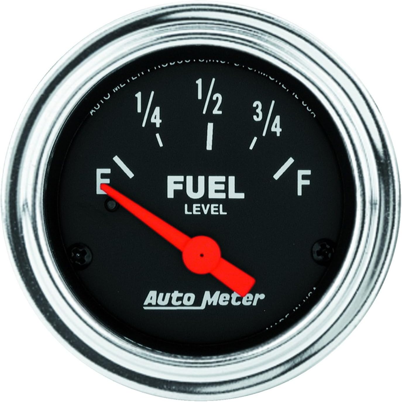 Amazon.com: Auto Meter 2514 Traditional Chrome Electric Fuel Level ...