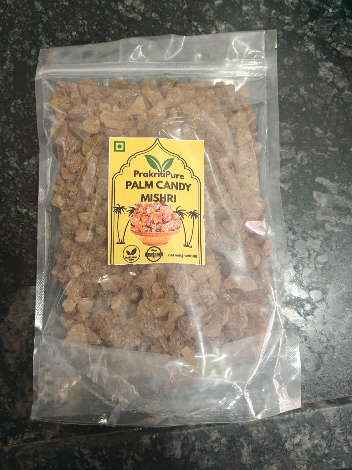 Prakritipure Palm Candy tal Mishri 900g – Natural Low GI Sweetener ...