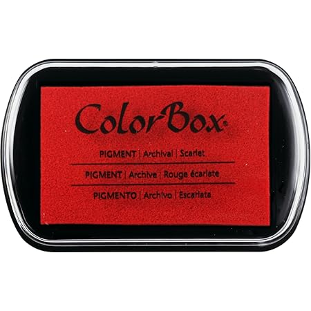 Amazon.com: CLEARSNAP, Scarlet ColorBox Pigment Inkpad : Arts, Crafts ...