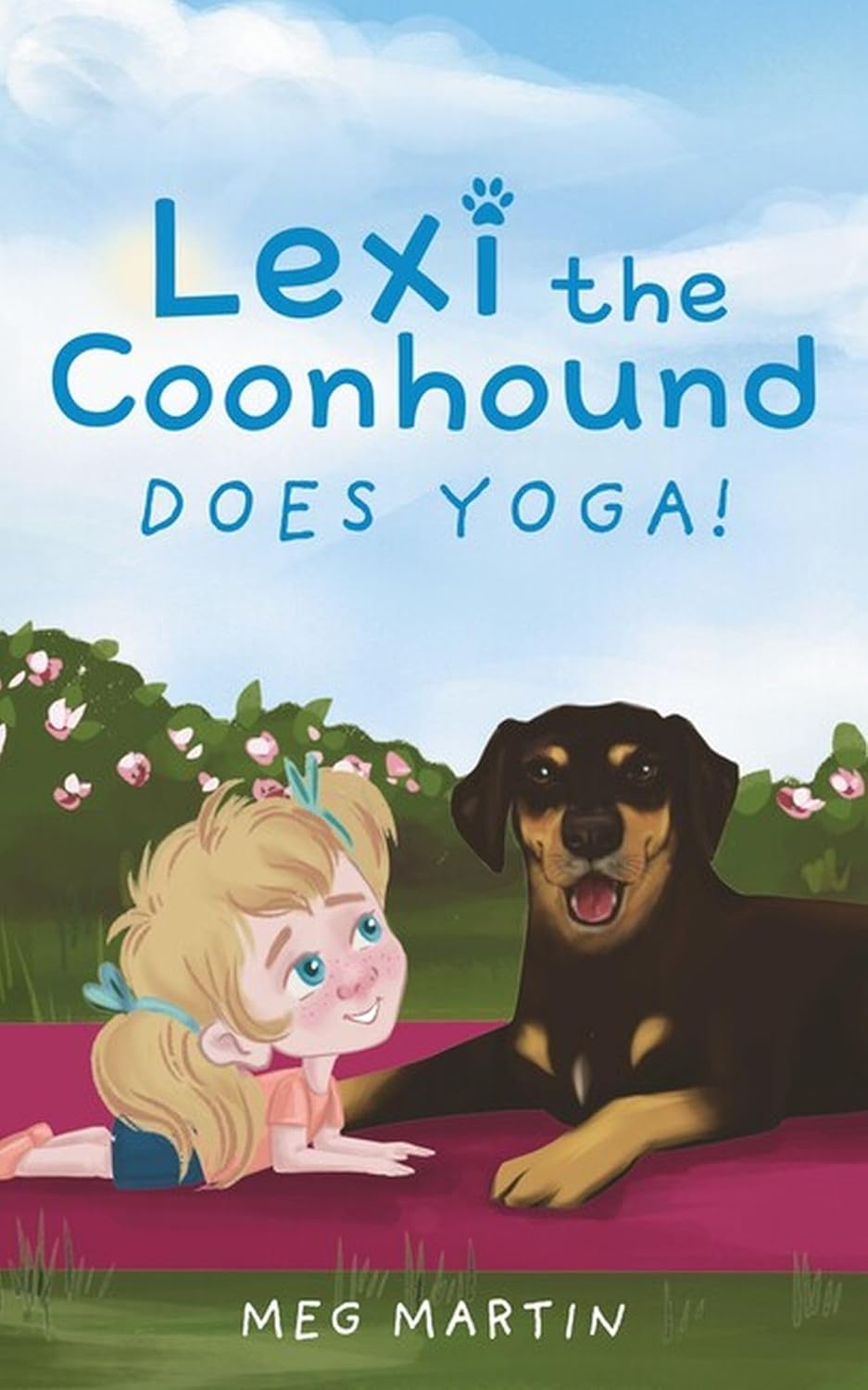 Lexi the Coonhound Does Yoga! (Lexi the Coonhound Finds a New Home ...