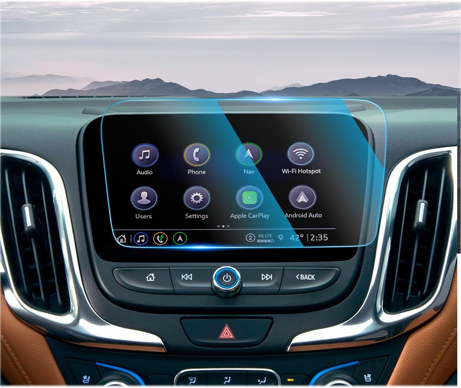 Amazon.com: CDEFG for 2023 2024 Chevy Equinox Screen Protector 8" Touch ...