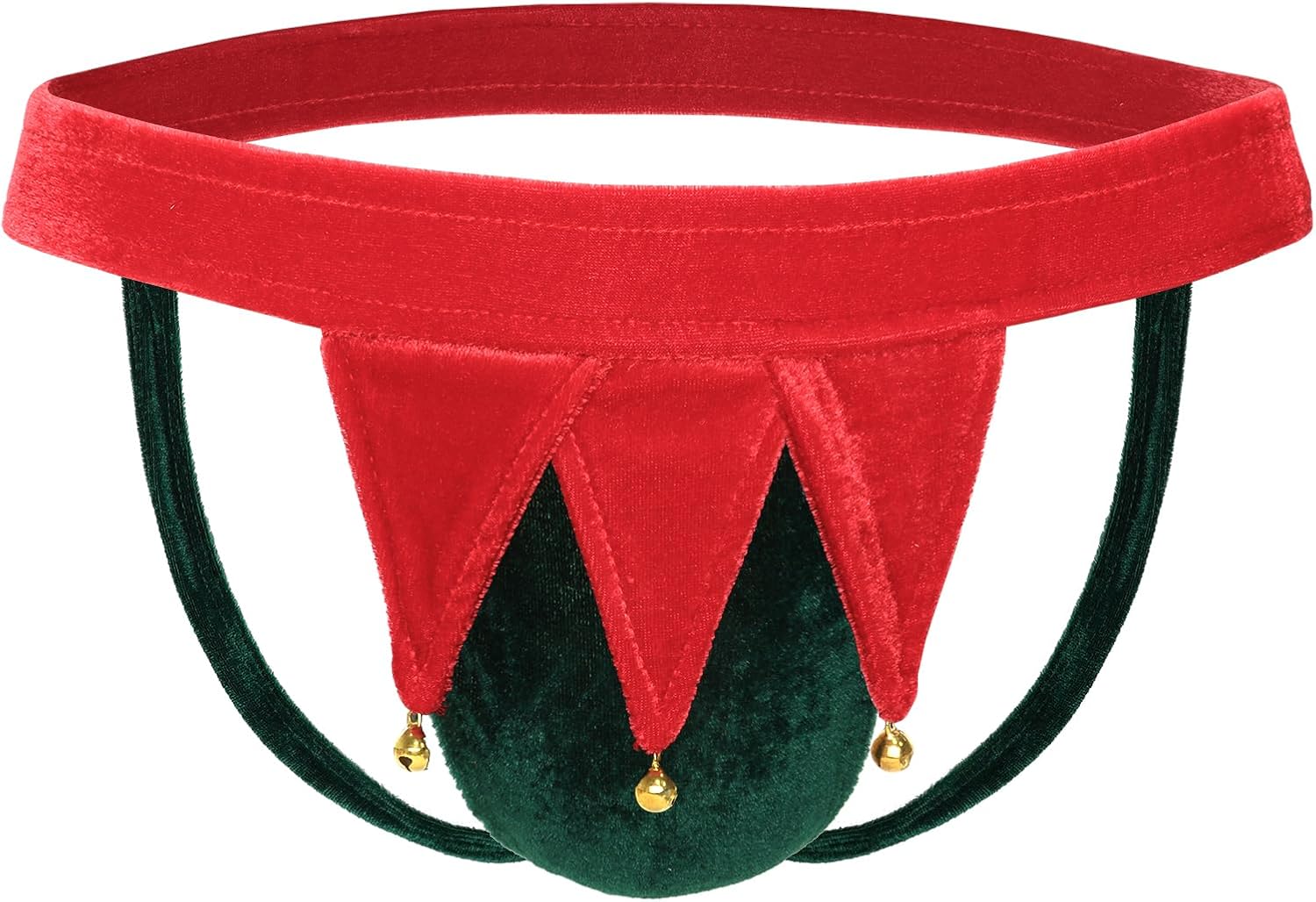 Amazon.com: FreeNFond Gag Gift Chritmas Elf Thong Men G-String Mankini ...