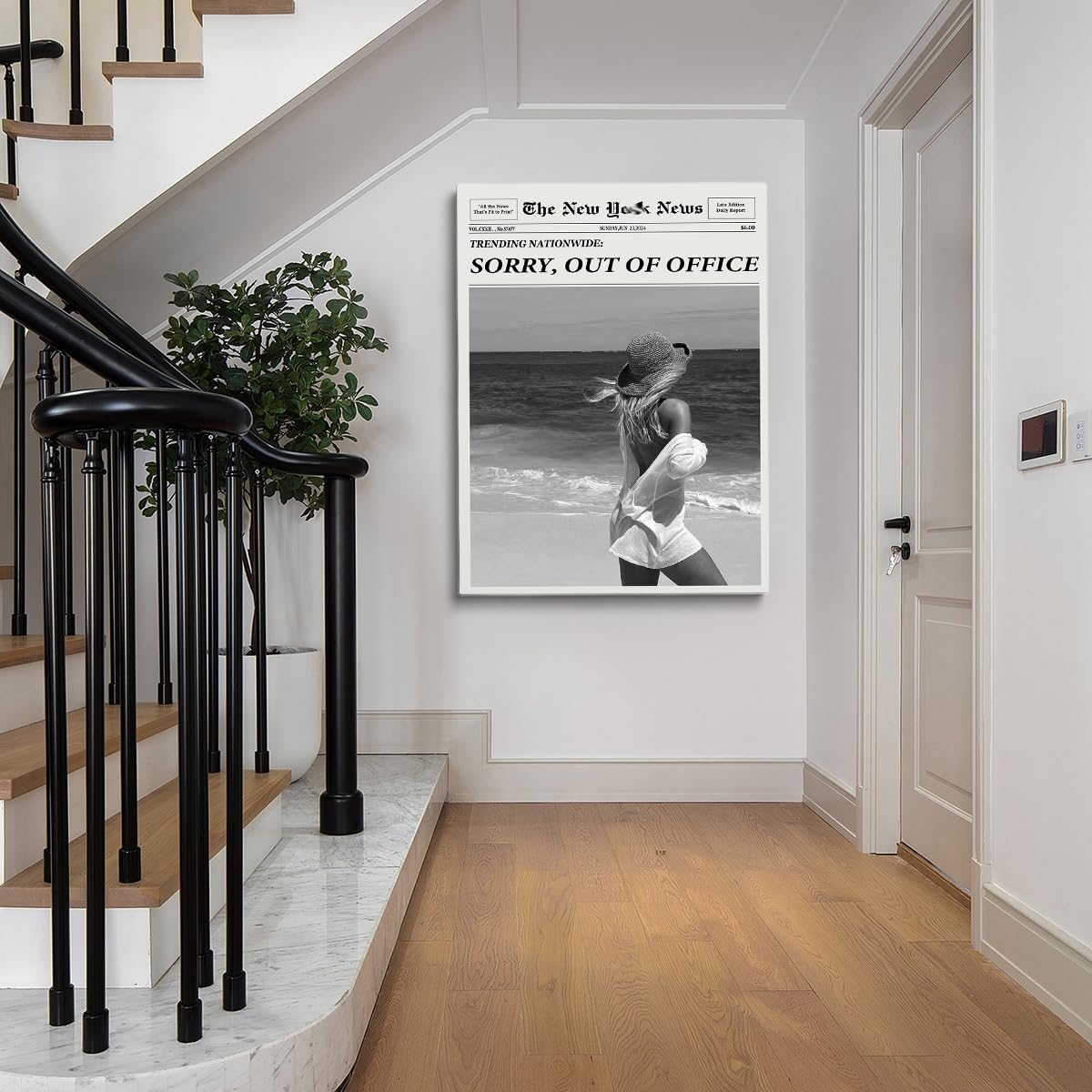 Create Your Own Poster Trendy Feminist Newspaper Wall Art Prints Of 6 ...