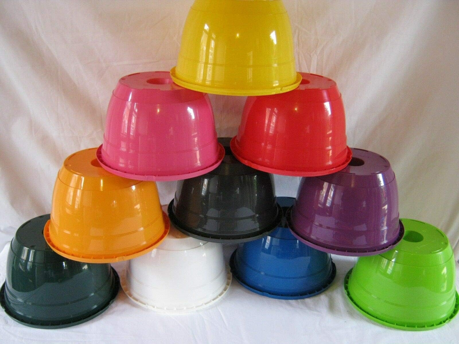 Gone Potty 1 LITRE (13CM) PLASTIC PLANT POT (x50) : Amazon.co.uk: Garden