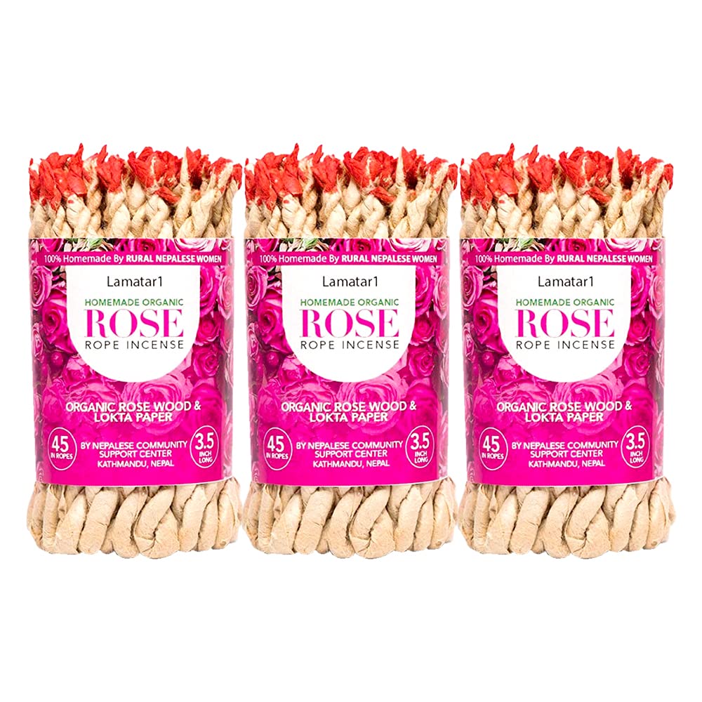 Amazon.com: Set of 3 Tibetan Rope Incense -APPR 135 in Ropes Hand Made ...