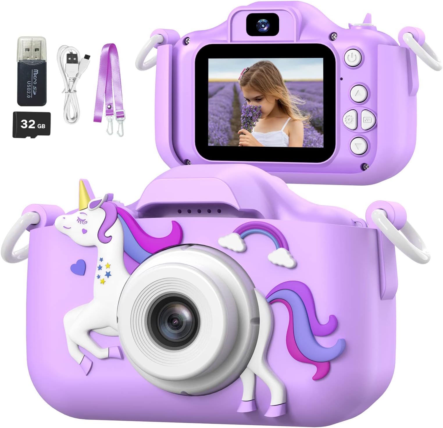 Mgaolo Kids Camera Toys for 3-12 Years Old Boys Girls Children,Portable ...