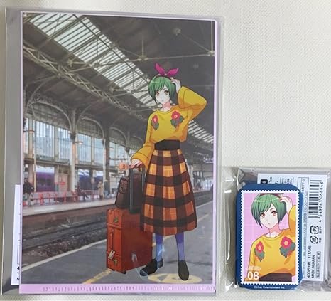 Amazon | A3! AGF2017 切手型トレーディング缶バッジ クリアファイル 瑠璃川幸 AGF限定 2点セット | アニメ・萌えグッズ 通販