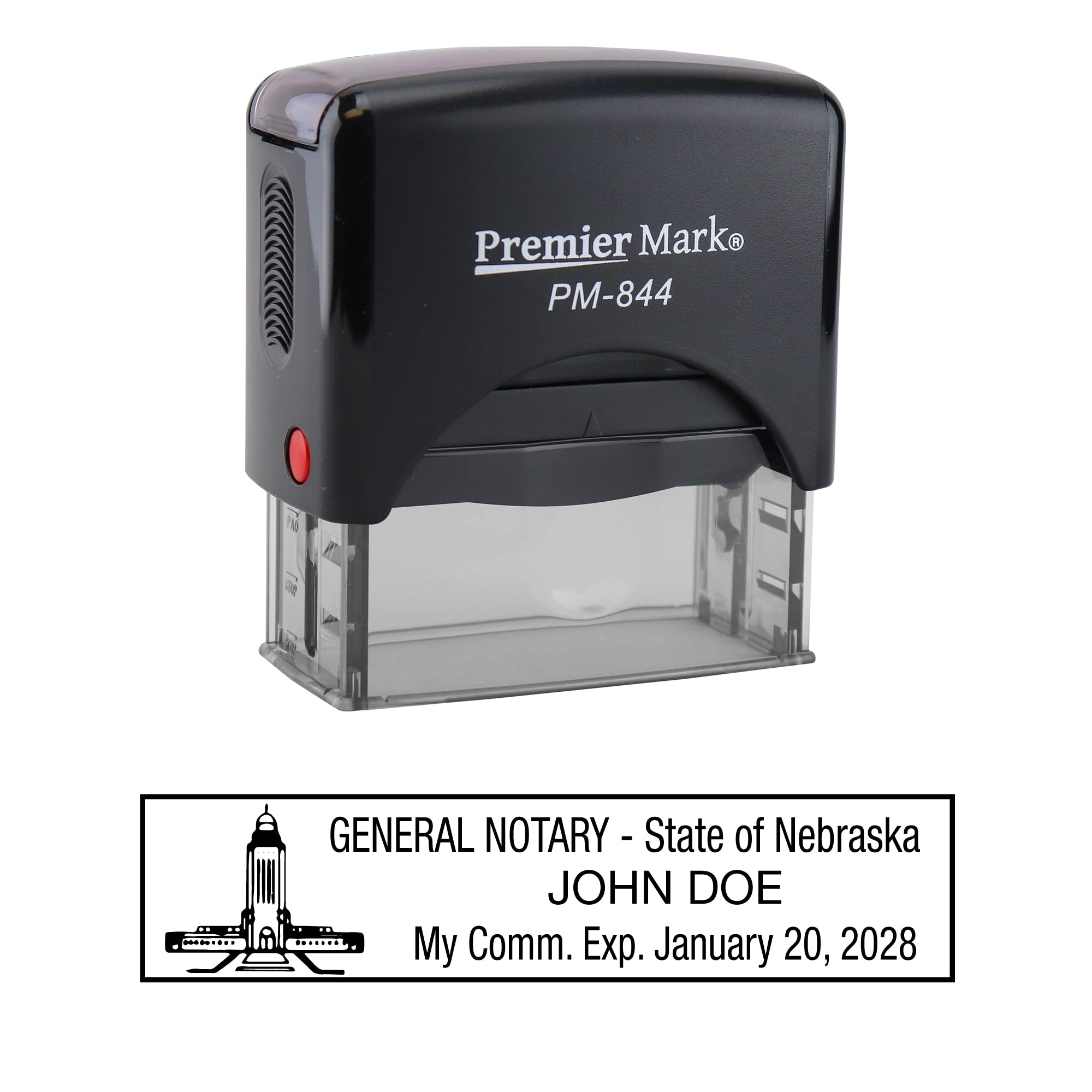Amazon.com : Premier Mark Notary Self-Inking Stamp for All 50 States ...