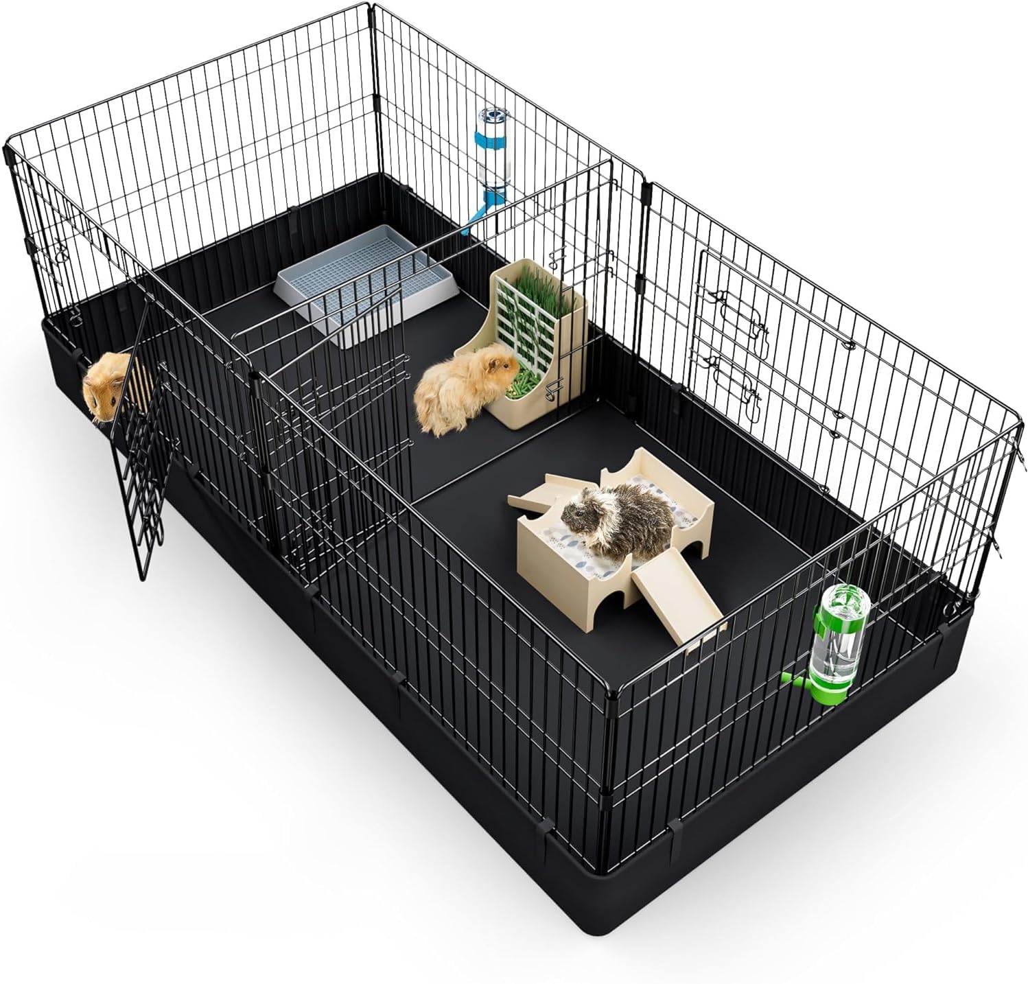 LITTLE FRIENDS Indoor Square Cage Rabbit & Guinea Pig by Little Friends ...