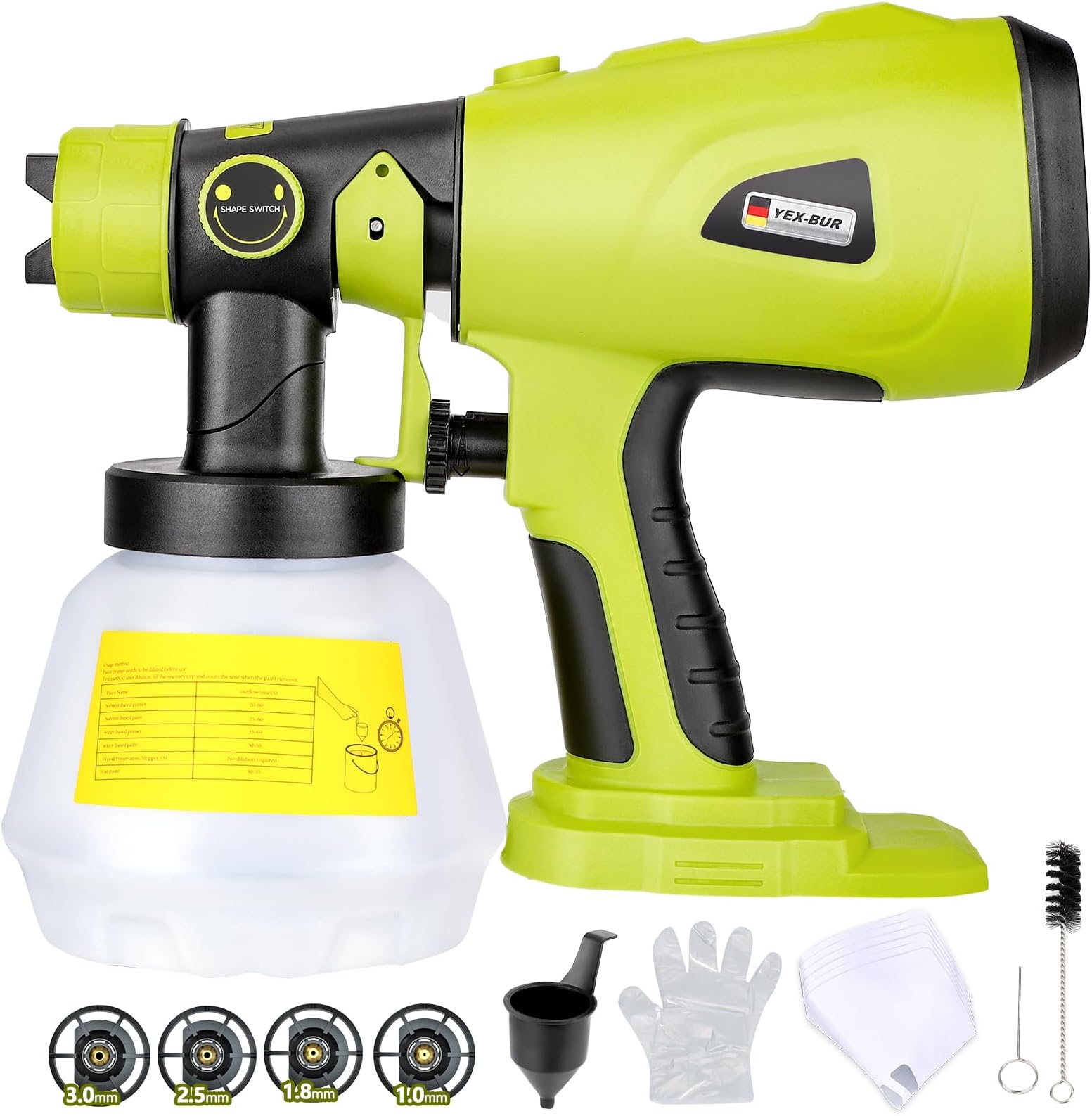 Amazon.com : Ryobi One 18V Cordless Handheld Sprayer Kit with (1) 1.5 ...