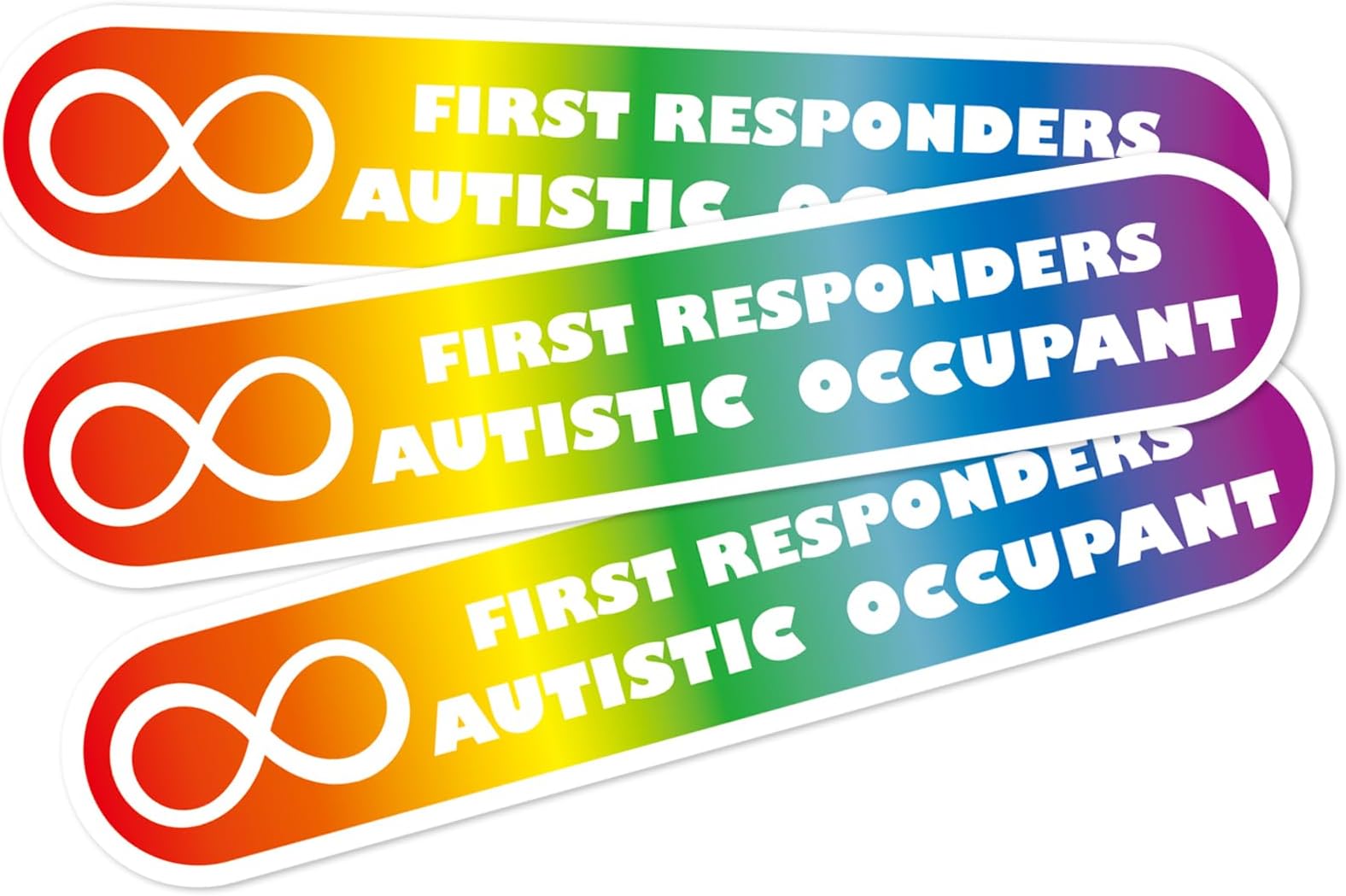 Amazon.com - Sticker Autism Sticker Infinity Sticker Rainbow Infinity ...