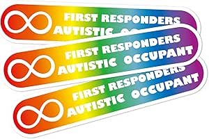 Amazon.com - Autistic Occupant Car Stickers, 3 Pcs Autism Awareness ...