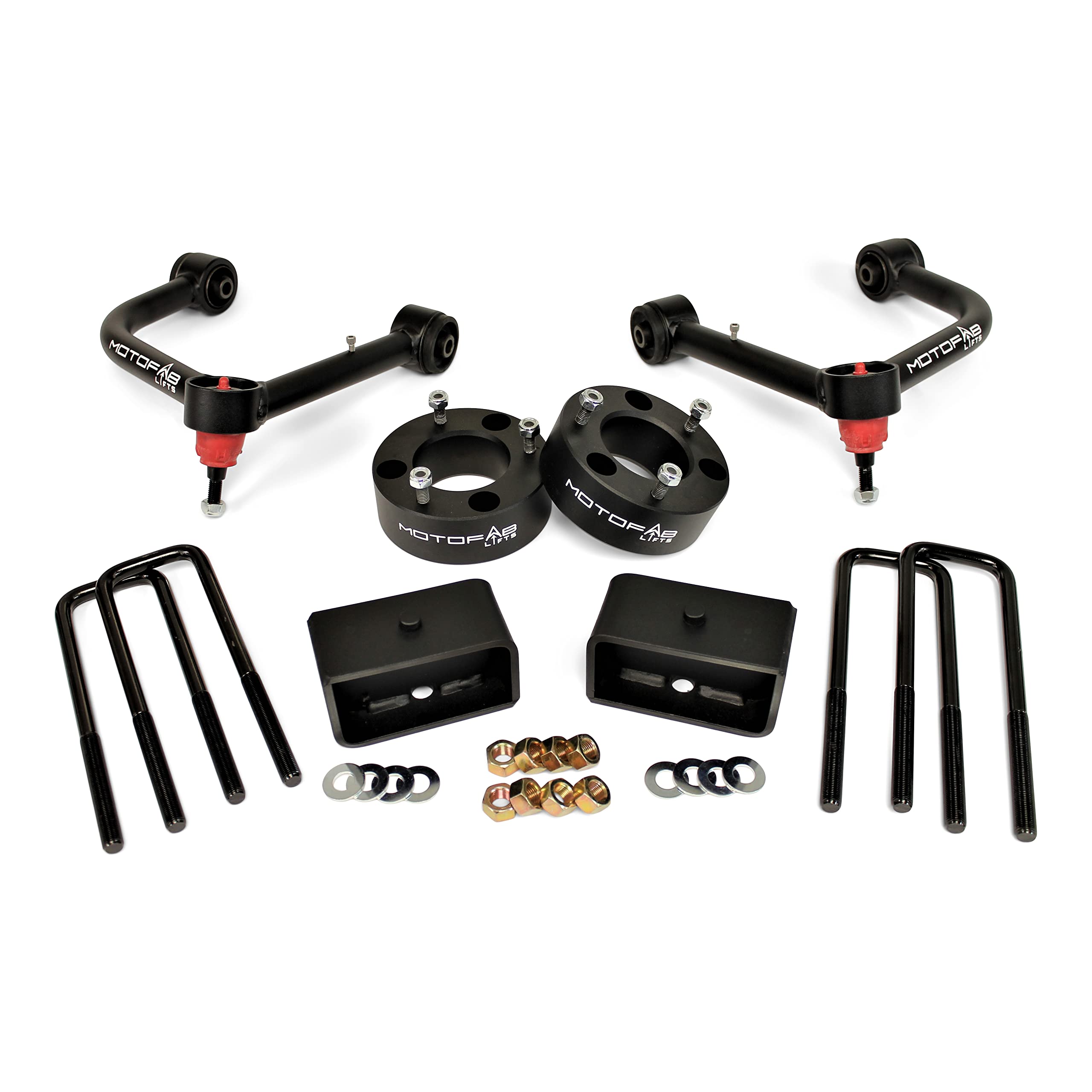 Amazon.com: MotoFab Lifts 3" Front 2" Rear Leveling Lift Kit for 19-23 ...