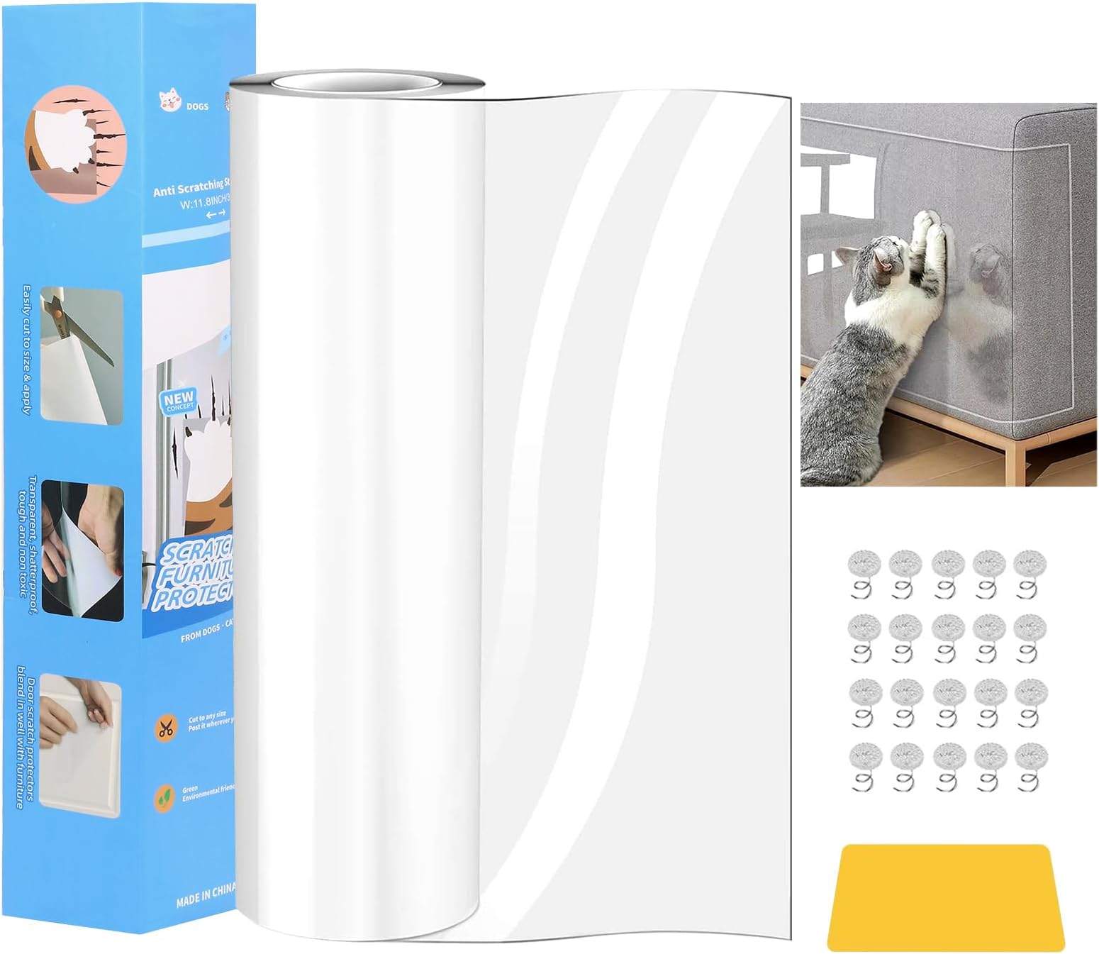 Amazing Shields - Six(6) X-Large Furniture Protectors from Cats - Cat ...