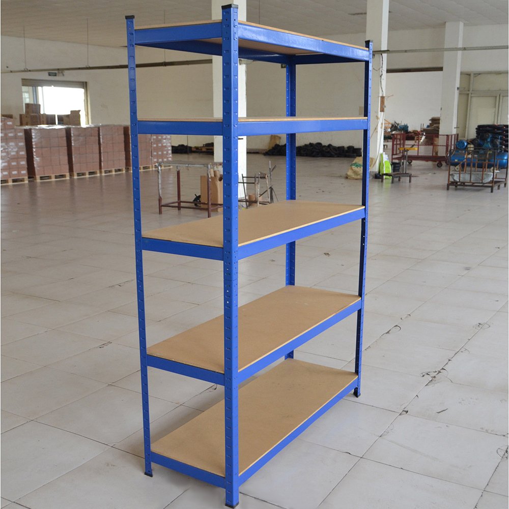 5 Tier Heavy Duty Boltless Metal Shelving Shelves 180cm /150cm Storage ...