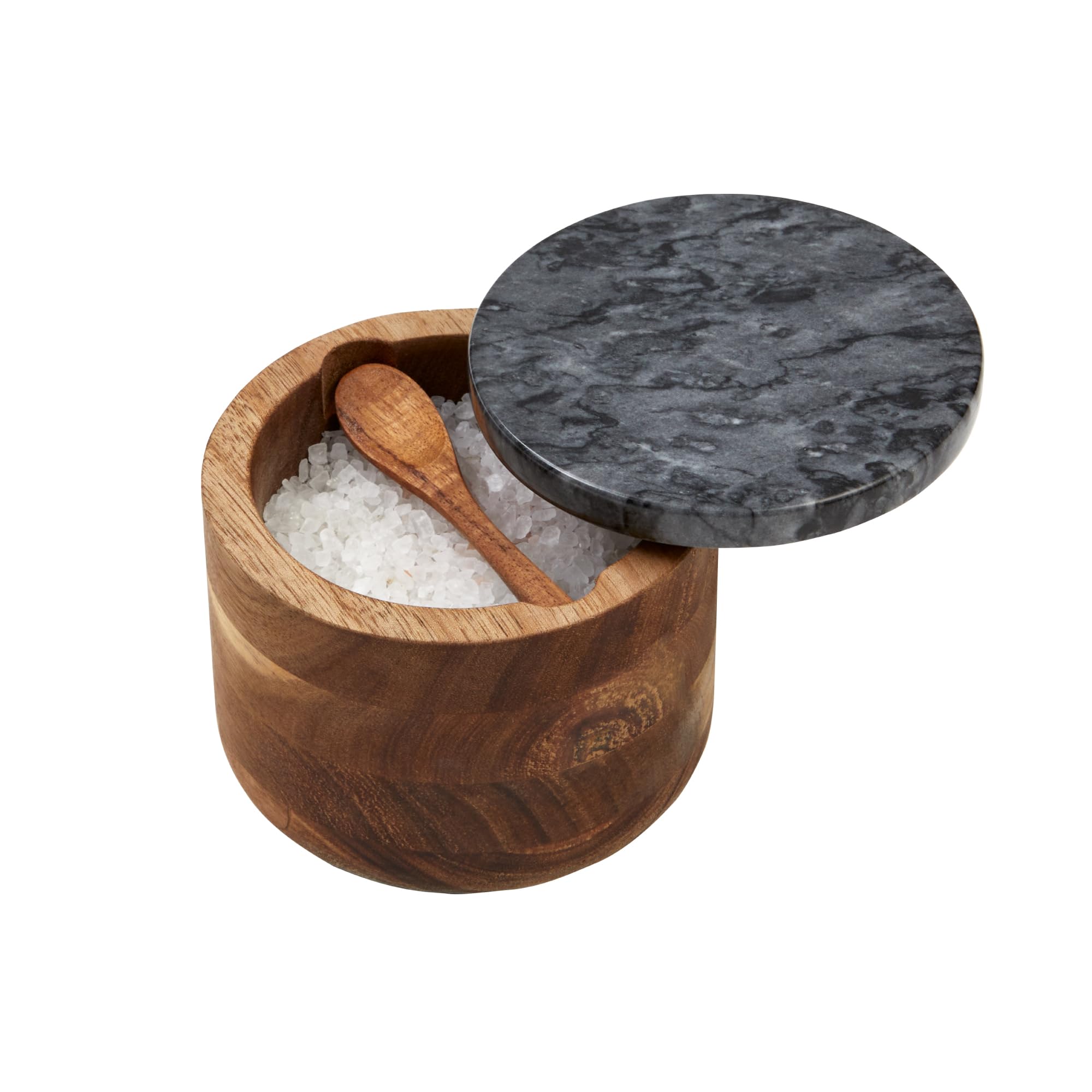 Amazon.com: TFTP Salt Cellar with Lid - Big Size Elegant Salt Container ...