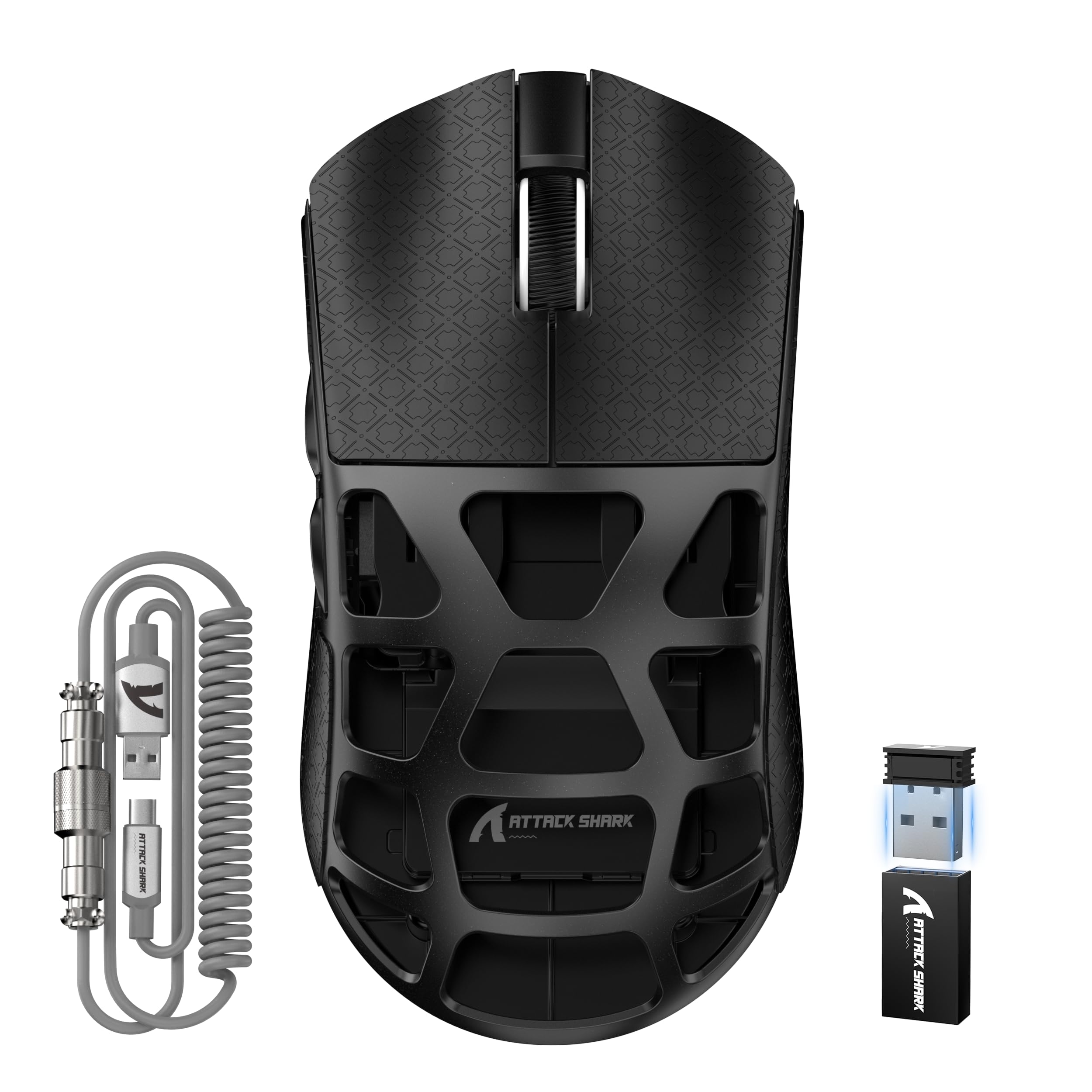 Amazon.com: FELICON x Attack Shark R3 Wireless Gaming Mouse,PAW3395 Up ...