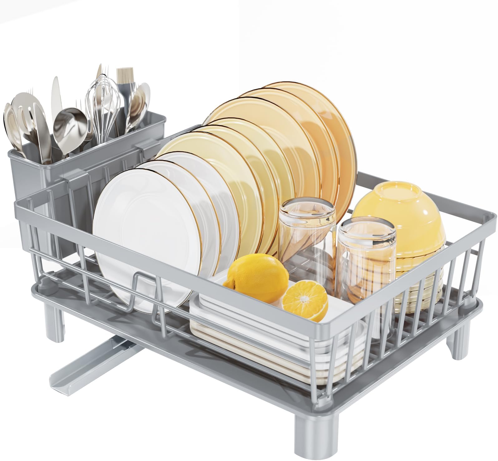 Amazon.com - GAXmi Dish Drying Rack Over The Sink Dish Drainer with ...