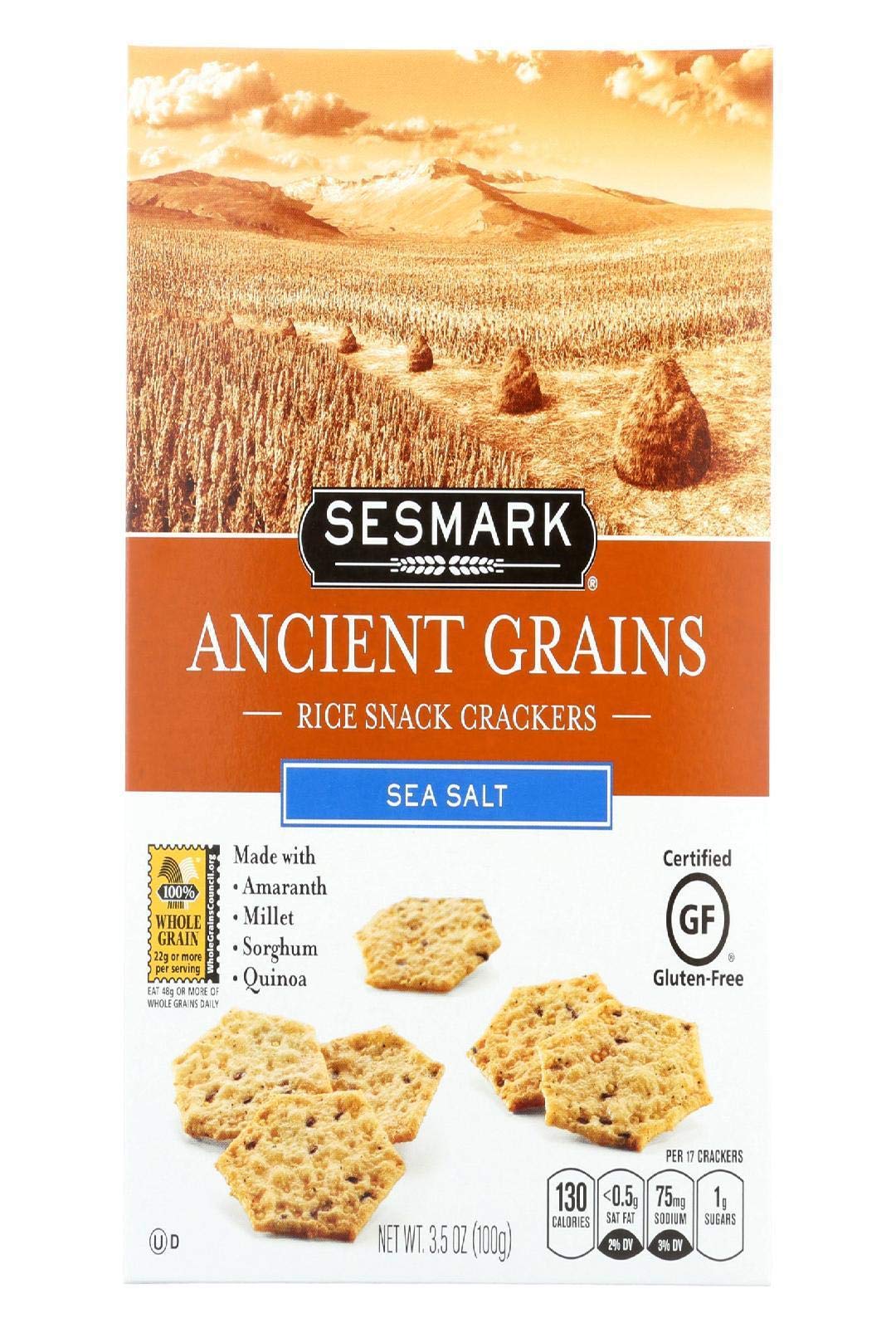 Snapklik.com : SESMARK CRACKER ANCNT GRN SEA SLT 3.5OZ