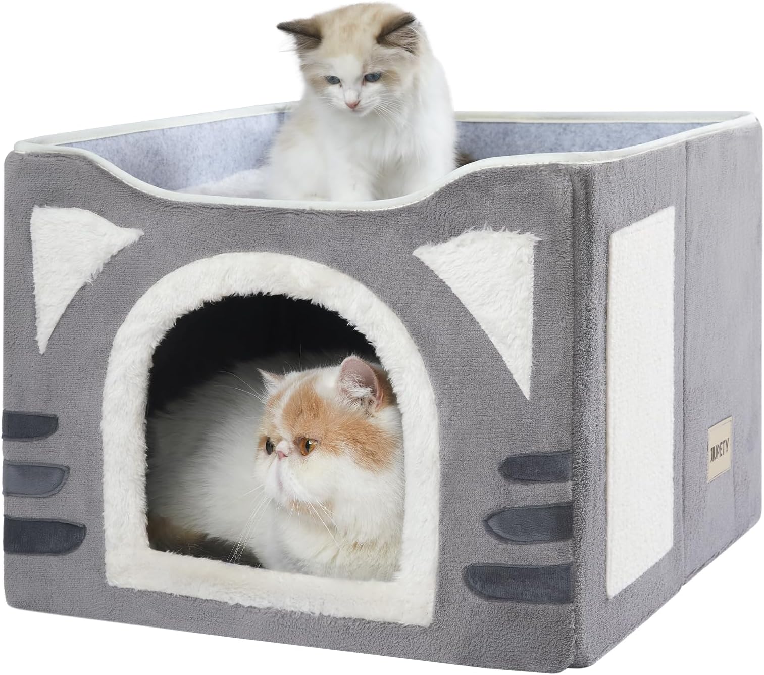 Amazon.com : Ozy Pets Sturdy cat Bed for Indoor Cats – Foldable pet ...
