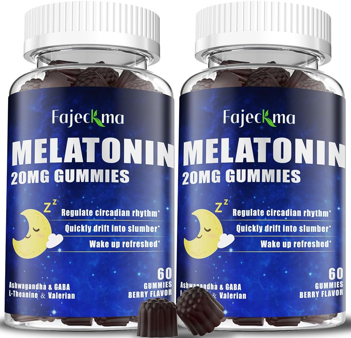 Amazon.com: Natural Melatonin 20mg Gummies for Adults: Sugar Free ...