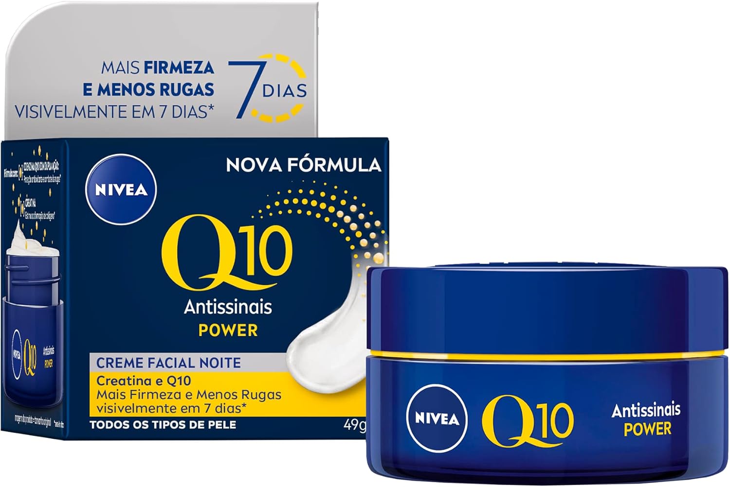 Nivea Visage Anti-Wrinkle Q10 Night Cream 50ml : Amazon.co.uk: Beauty