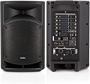 SubZero P810 700W 10" Portable PA System with Bluetooth: Amazon.co.uk: Musical Instruments & DJ