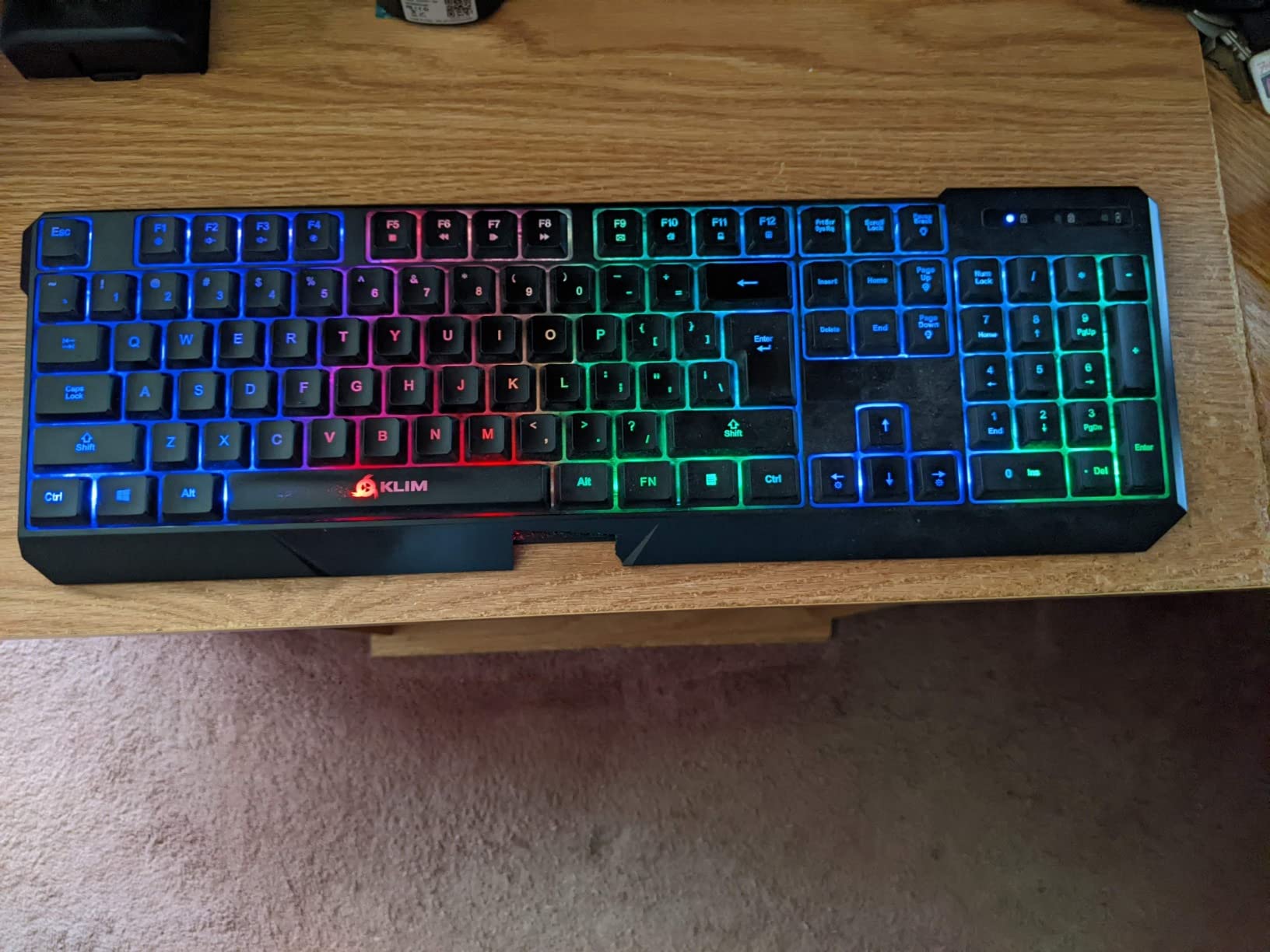 $7/mo - Finance KLIM Chroma Wireless Gaming Keyboard RGB New 2022 ...
