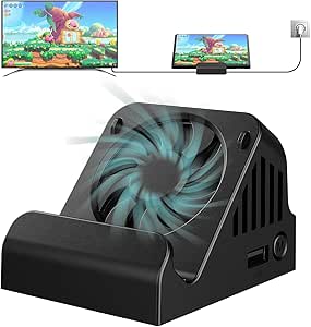 Amazon.co.jp: Chayoo Switch ドック 充電スタンド switch 冷却ファン 4K解像度 TV出力 hdmi変換 ...