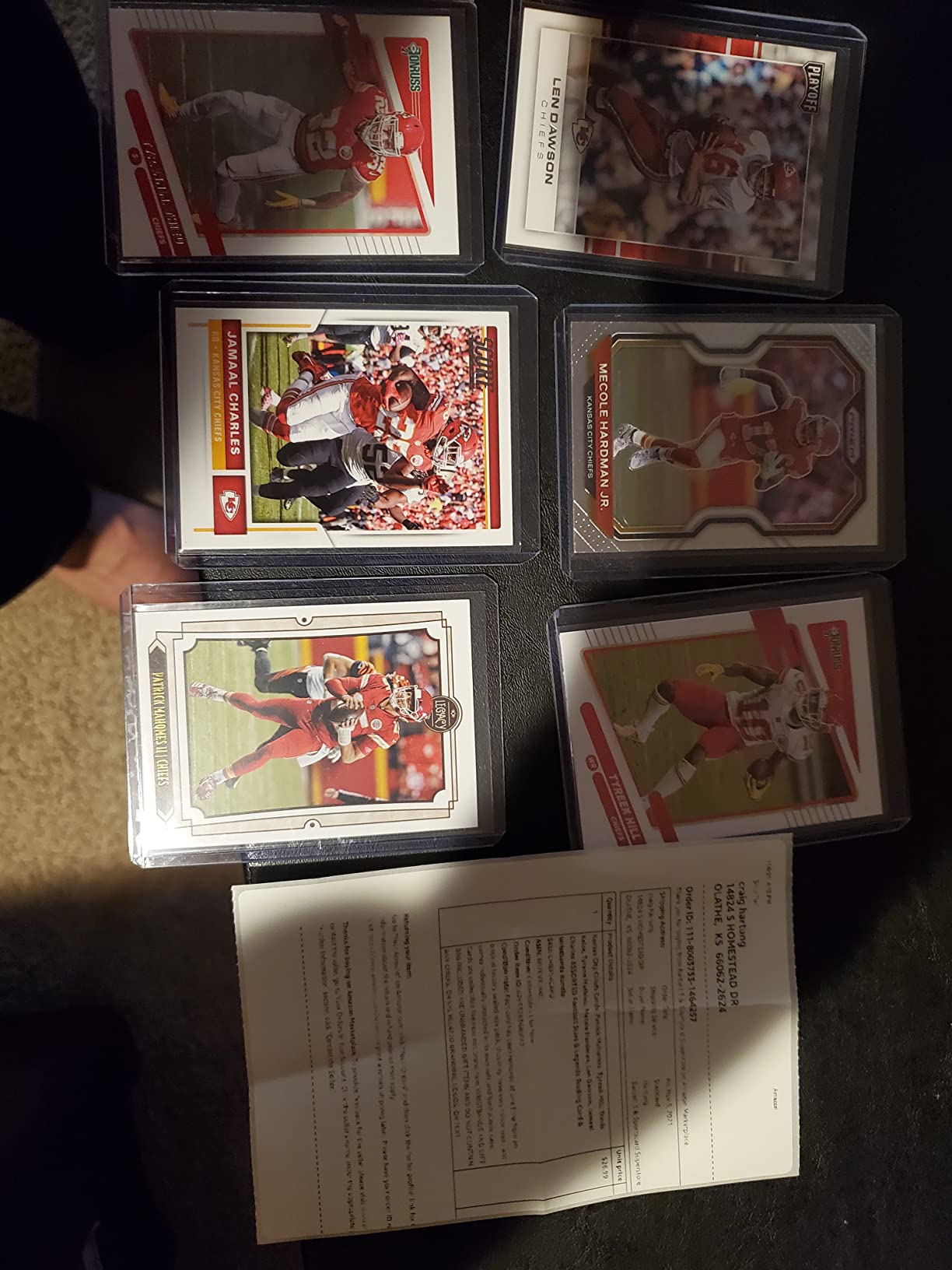 Amazon.com: Kansas City Chiefs Cards: Mahomes, Kelce, Smith-Schuster ...