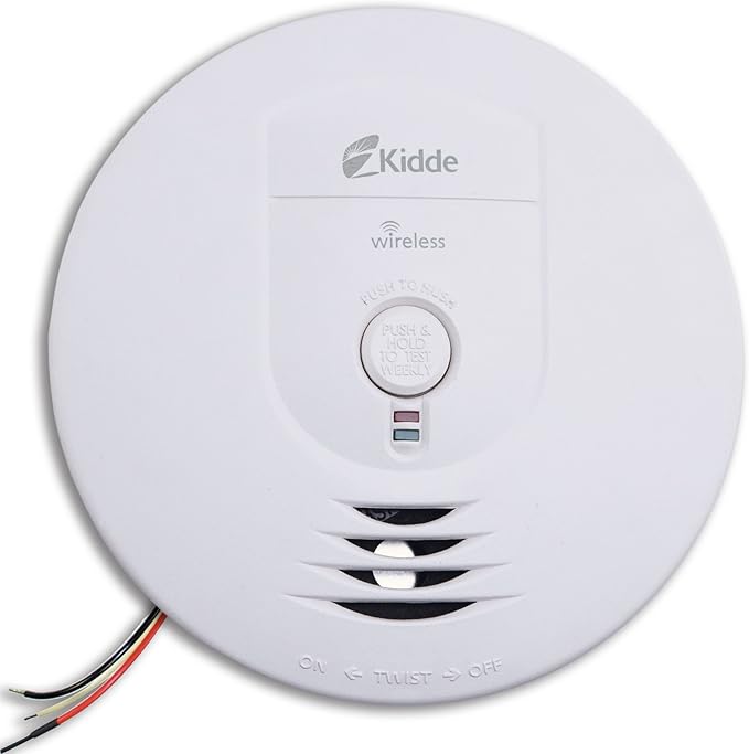 Kidde 1279-9999/RF-SM-AC Hardwire Smoke Alarm with Battery Backup ...