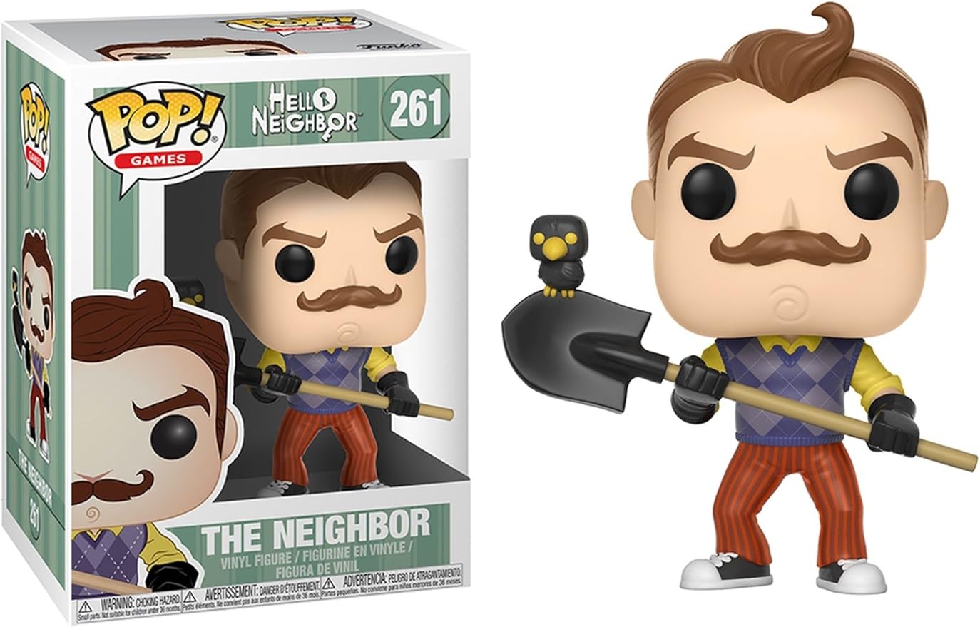 Amazon.com: Funko Pop! Games: Hello Neighbor The Neighbor Collectible ...