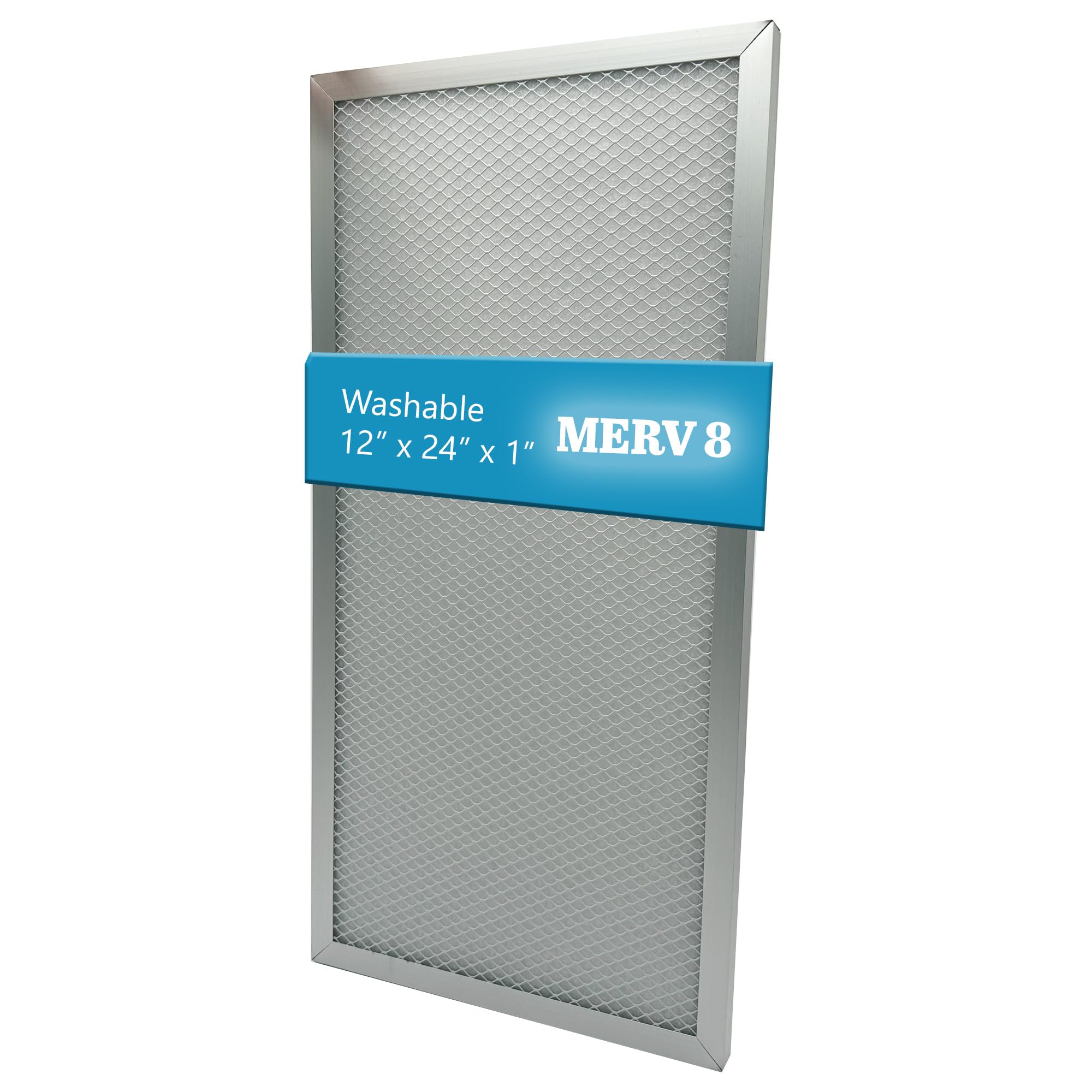 Washable Electrostatic Furnace Air Filter, MERV 8, (12" x 24" x 1 ...