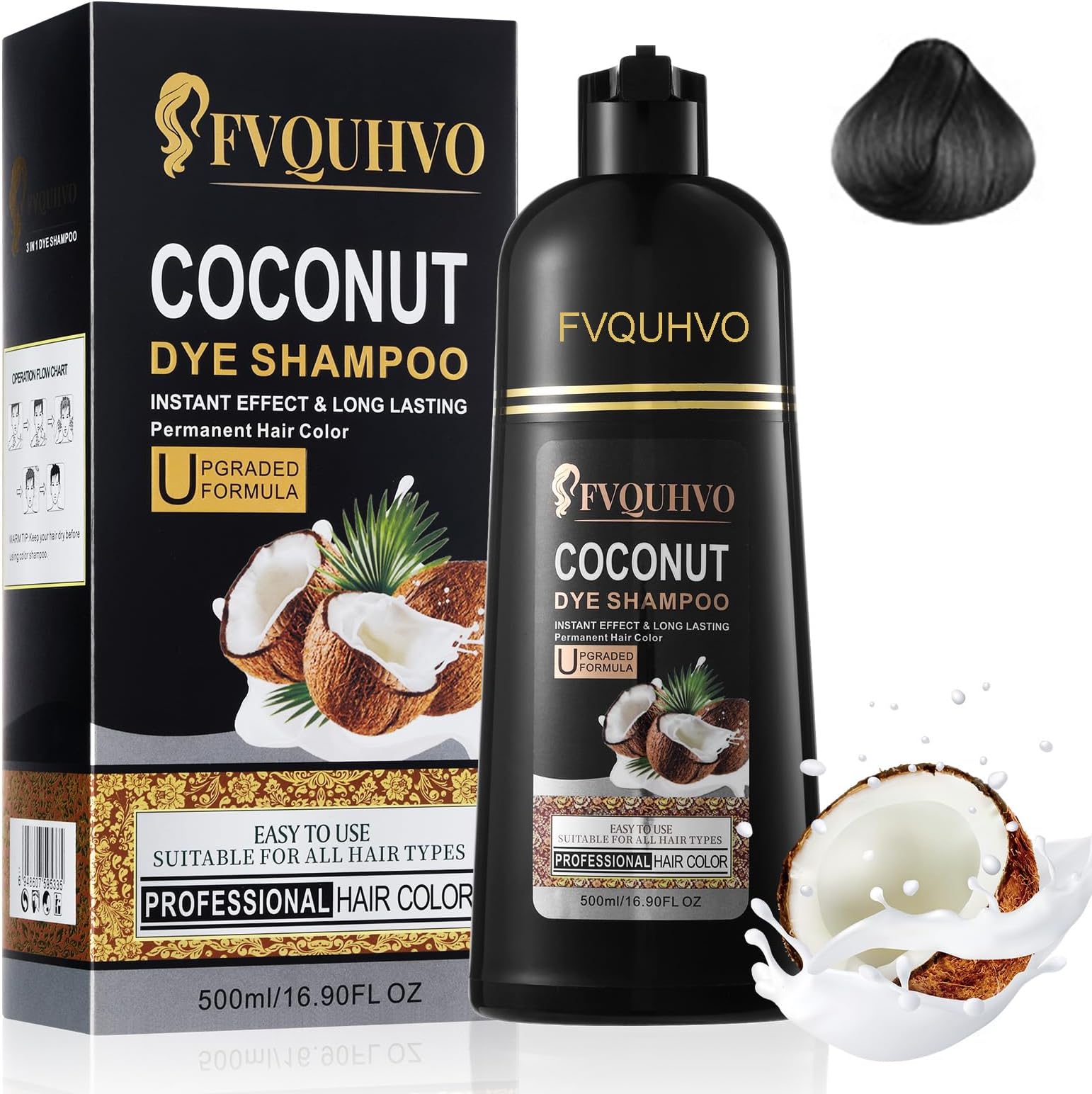 Amazon.com : Maani MOKERU Professional Argan COCONUT Oil Hair Dye Color ...