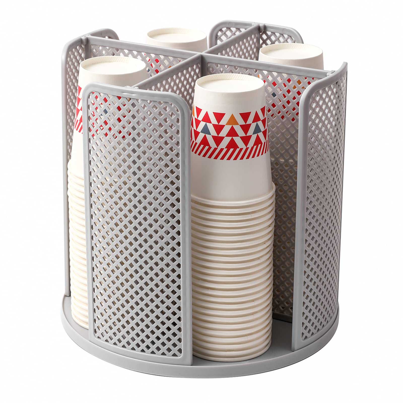 Snapklik.com : Heagoale Paper Cup And Lid Holder Plastic Cup Storage ...