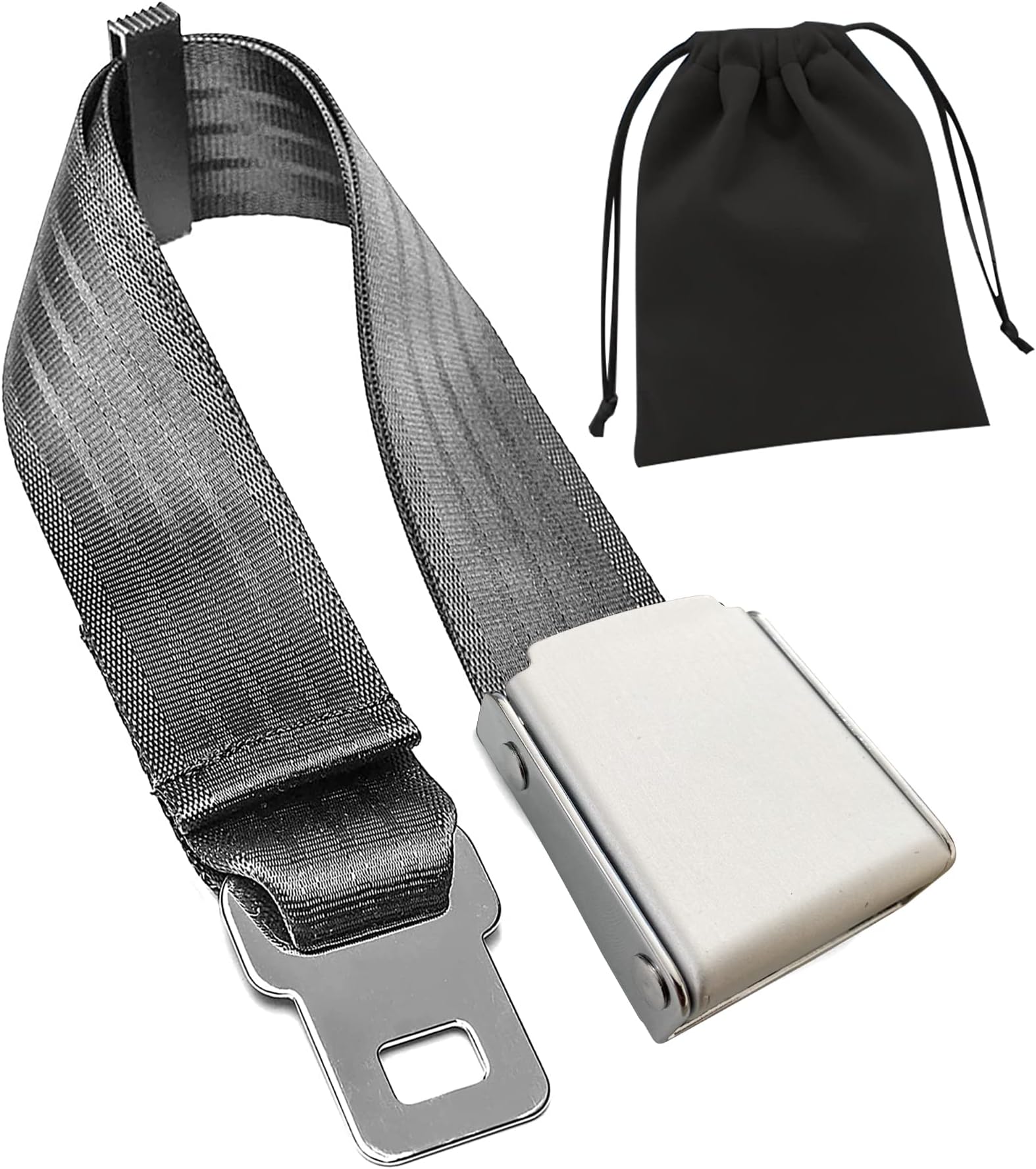 Amazon.com: 2 Mirone Adjustable Airplane Seat Belt Extenders Seatbelt ...
