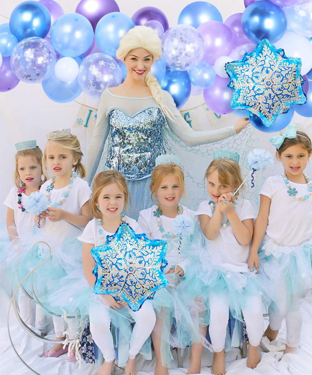 Icy Princess Themed Princess 1st, 2nd and 3rd Birthday PartySnow flake ...