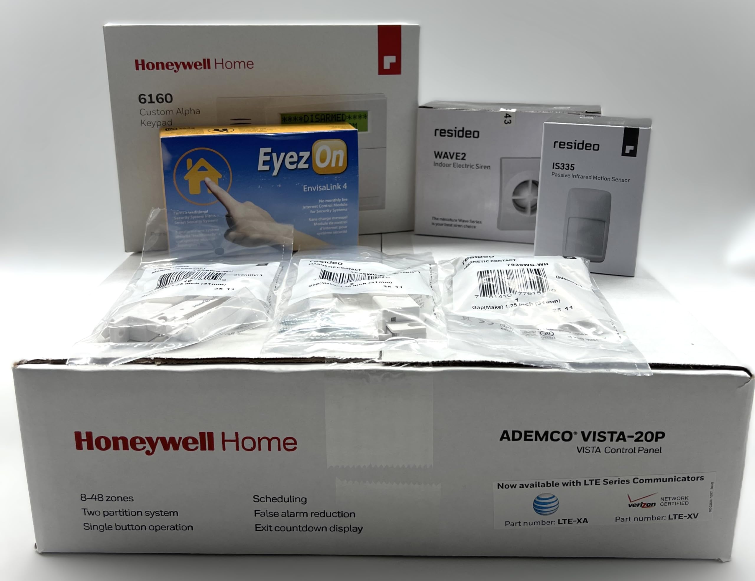 Amazon.com : Honeywell Home Resideo, Ademco Vista-20P Alarm Control ...