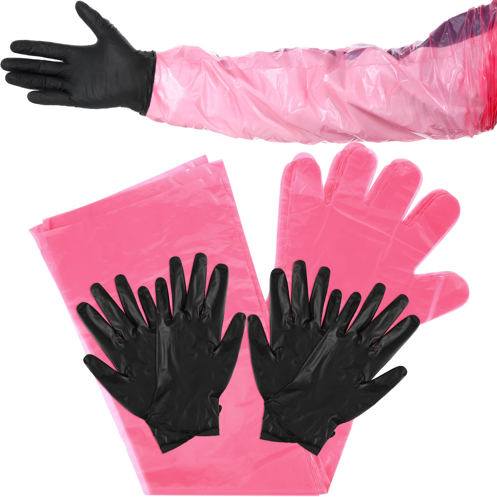 Snapklik.com : Honeydak 20-Pair Field Dressing Gloves - Deer Gutting & Processing