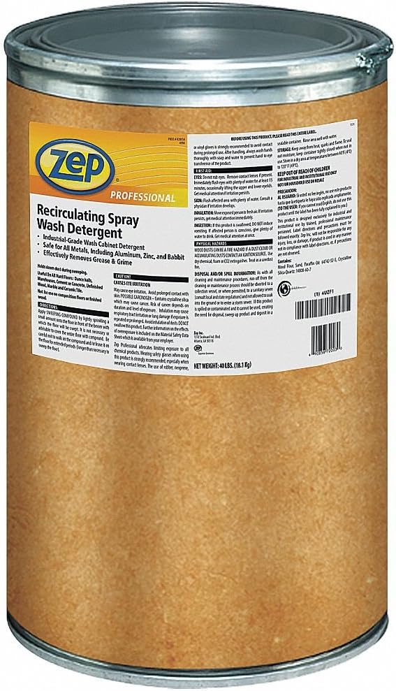 Amazon.com: Zep Part Wash Cleaning Detergent Powder - 40lbs (1 Pail ...