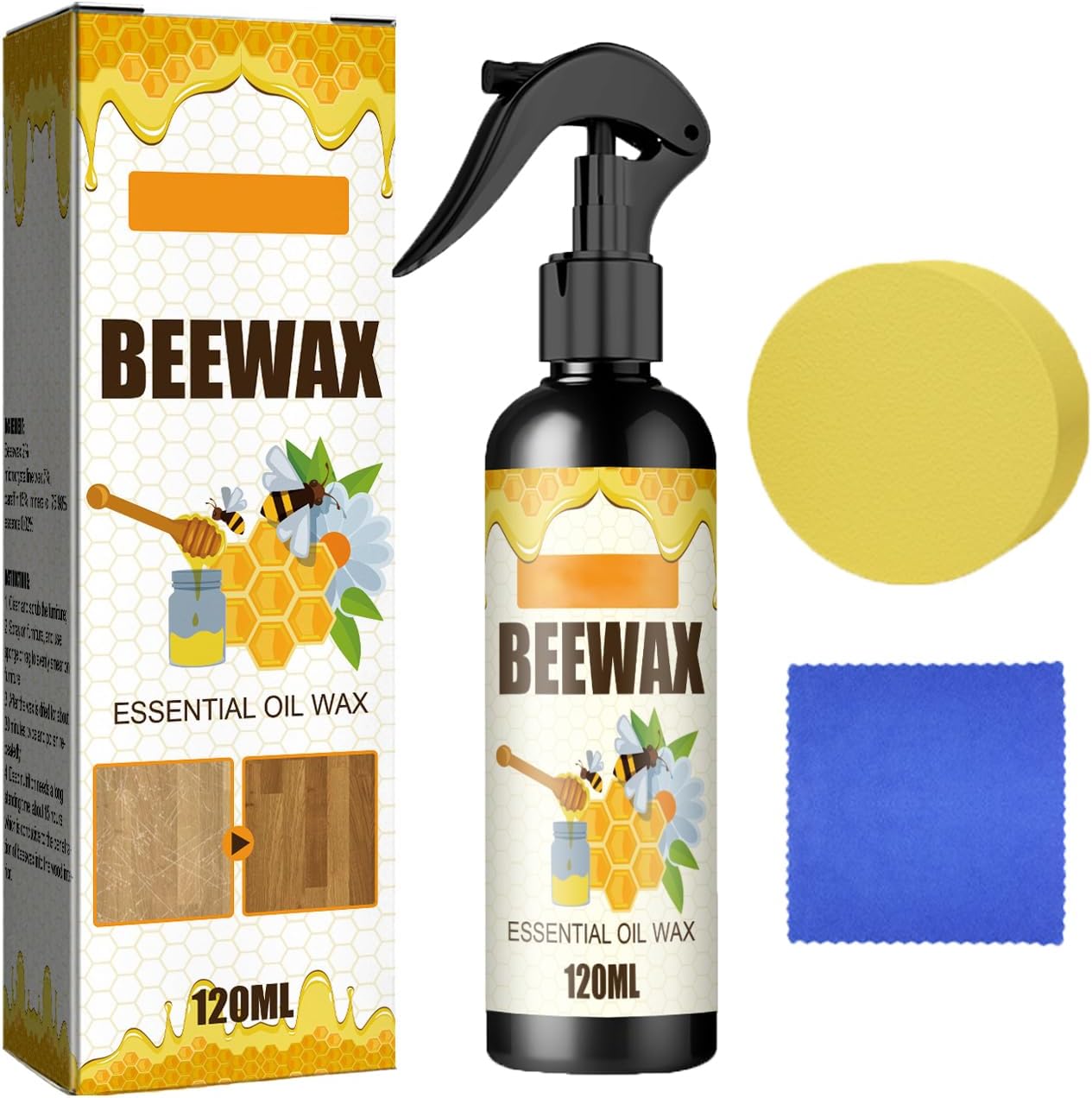 Amazon.com: TMAIRSUS 2PCS Beeswax Furniture Polish,Furniture Beeswax ...