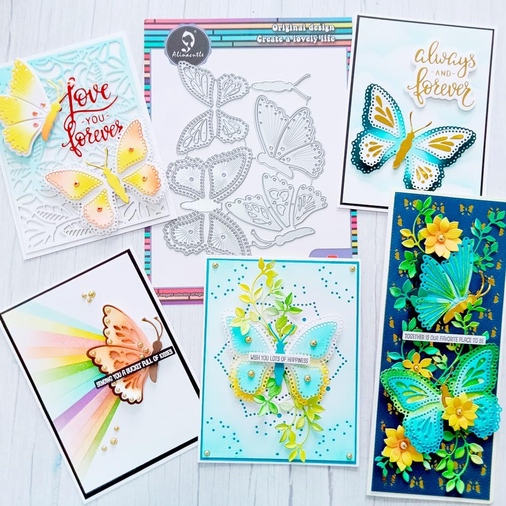 Amazon.com: Stitched Diamond Frame Metal Die Cuts, Christmas Stitched ...