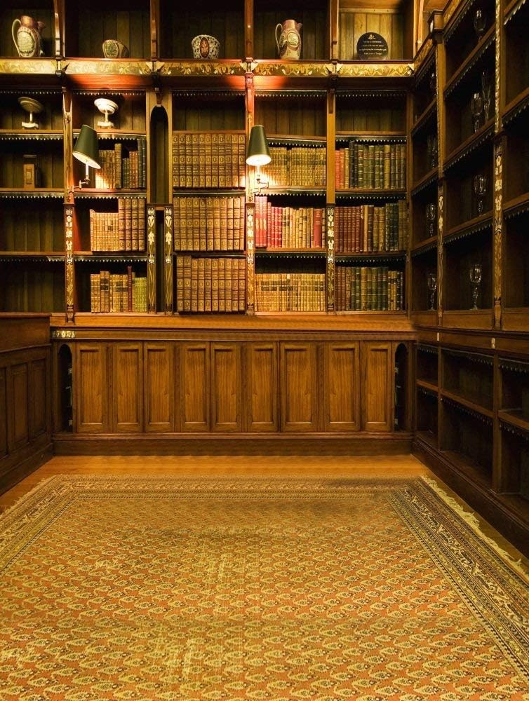 Bookshelf Background Classic