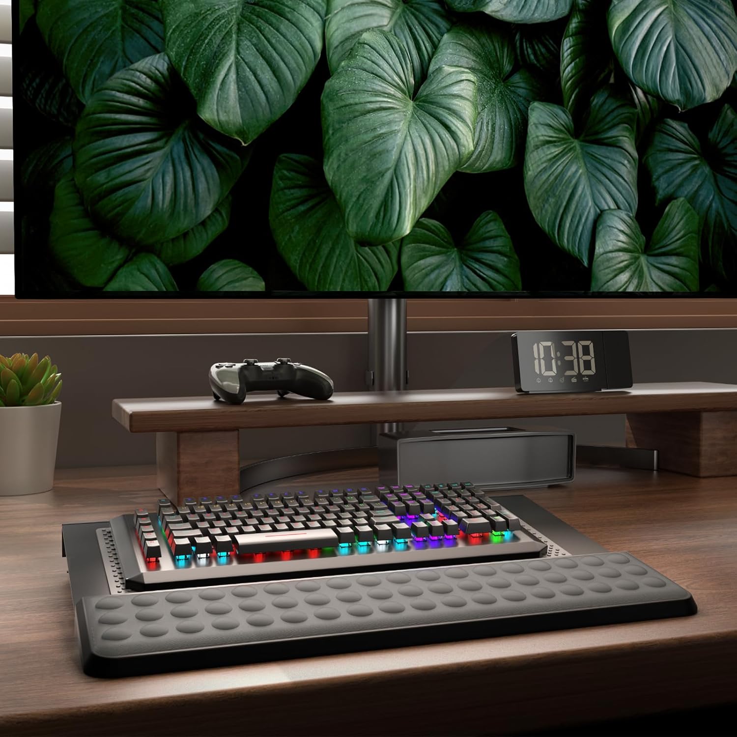 Computer Tilt Keyboard Stand – Acrylic Ergonomic Keyboard Holder for ...